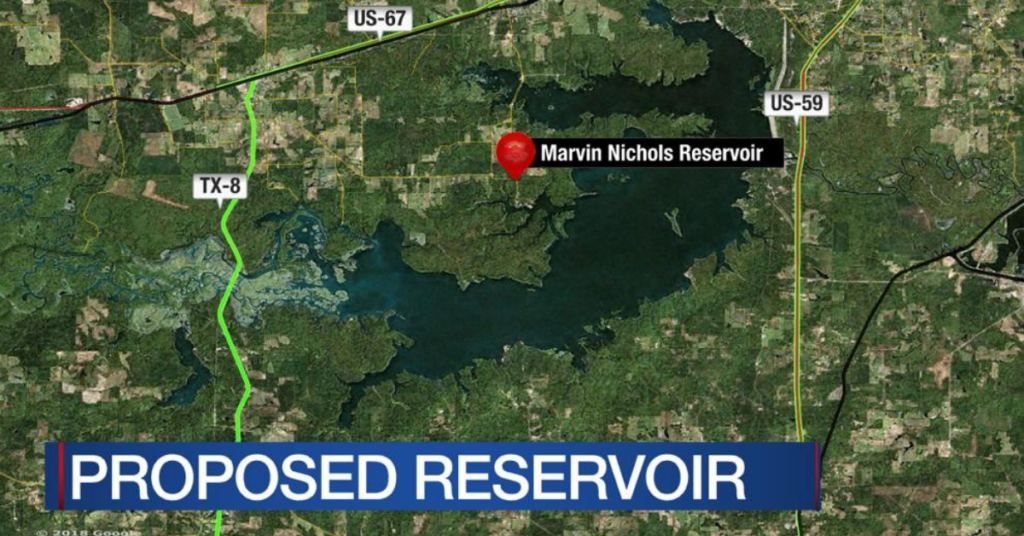 Controversy over proposed Marvin Nichols Reservoir again - Preserve ...