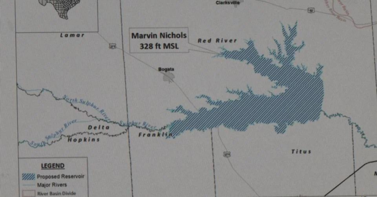 Preserve Northeast Texas fights to stop proposed Marvin Nichols ...